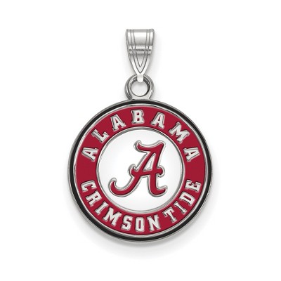 Black Bow Jewelry Sterling Silver Alabama Crimson Tide Ncaa Small ...