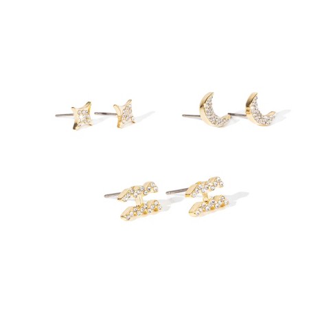 Soul Stacks Star Sign Mix & Match Earring Set : Target