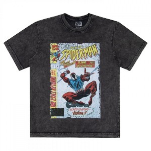 Mens Spider-Man - Web of Spider-Man #118 Comic Cover Graphic Stone Wash ...