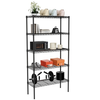 Sweetcrispy 23.62 W Shelving Unit | Black : Target