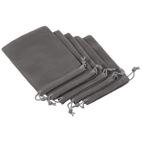 Unique Bargains Glasses Wedding Microfiber Soft Drawstring Gift Storage ...