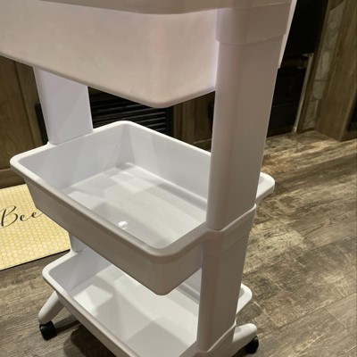 3 Tier Utility Cart White - Brightroom™ : Target