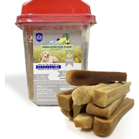 Himalayan Dog Chew Original Yak Cheese Chews For Dogs Xlarge - Bulk ...