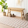 Thatcher Wood Bench Natural - Threshold™ Designed With Studio Mcgee ...