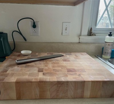John Boos Boos Block Newton Prep Master Reversible Wood Cutting Board ...