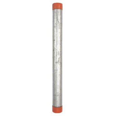 B&k Mueller 1 In. D X 18 In. L Galvanized Steel Pre-cut Pipe : Target