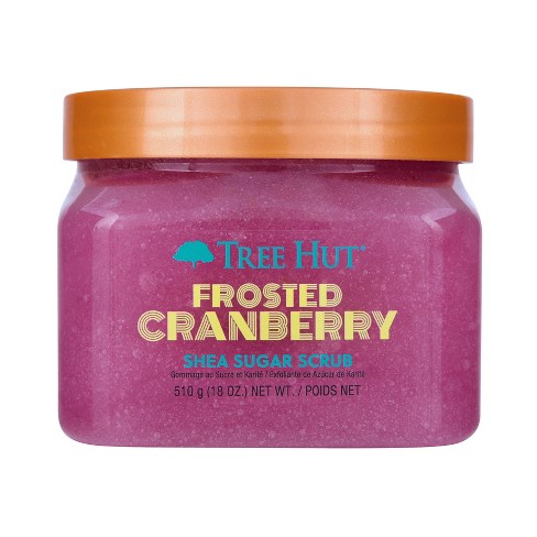 Tree Hut Frosted Cranberry Shea Sugar Body Scrub - 18oz : Target