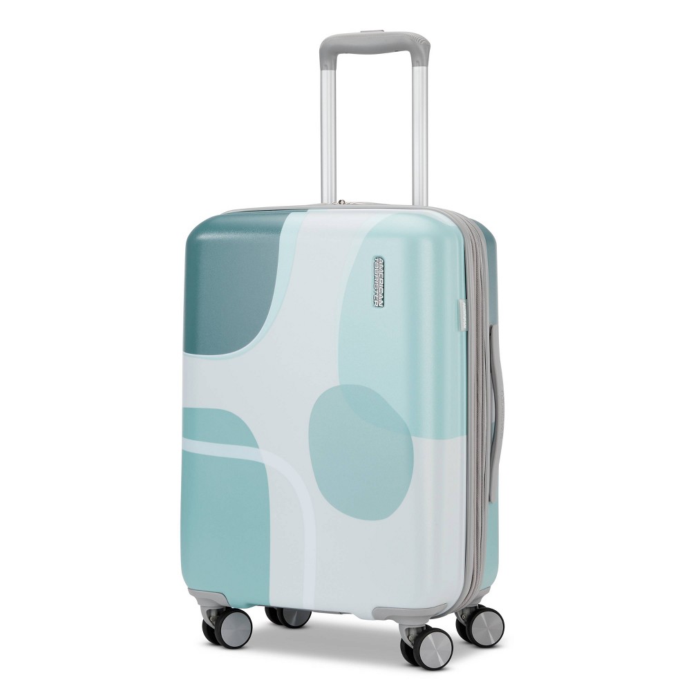 American Tourister Modern Hardside Carry On Spinner Suitcase - Shapes ...