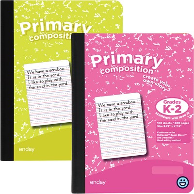 Enday Primary Composition Book, Full Page Ruled - 100 Sheets : Target