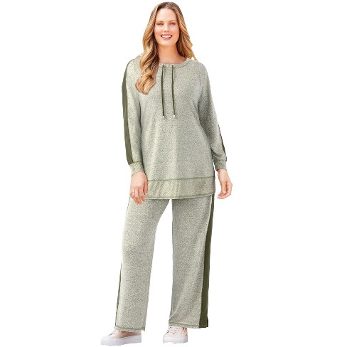Catherines Women's Plus Size Impossibly Soft Drawstring Tunic - 2x ...