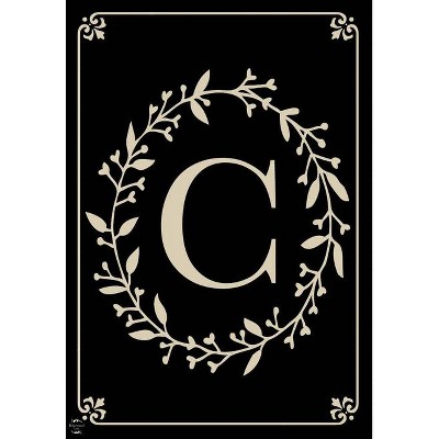 Briarwood Lane Classic Monogram Letter C Garden Fl : Target