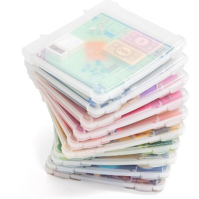 Iris Usa 10pack 8.5" X 11" A4 Paper Portable Project Case Container ...