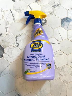 Zep Home Pro 2-in-1 Miracle Grout Cleaner And Protectant - 32 Fl Oz ...