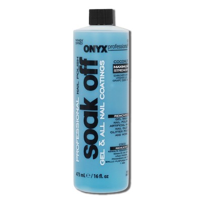 Onyx Brands Soak Off Nail Polish Remover - 16 Fl Oz : Target