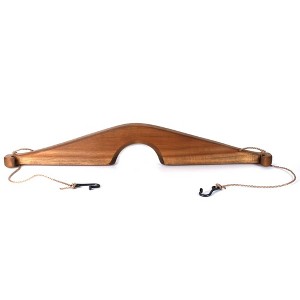 Lehman's Old-Fashioned Poplar Wood Shoulder Carrying Yoke with Hanging ...