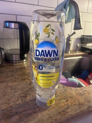 Dawn Lemon Essence Free & Clear Ez Squeeze Dishwashing Liquid - 24.3 Fl ...