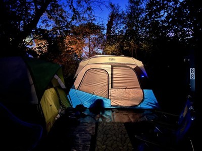 Core Equipment Lighted 6 Person Instant Cabin Tent : Target