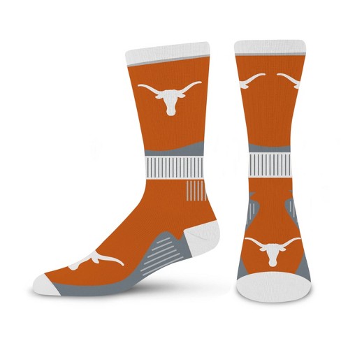 Ncaa Texas Longhorns Large Crew Socks : Target