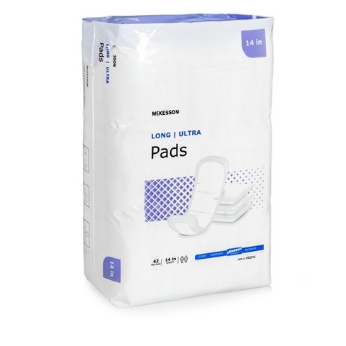 Mckesson Ultra Bladder Control Pads, Heavy Absorbency, 42 Count, 4 ...