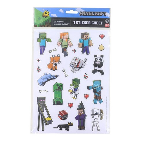 Minecraft Logo Sticker