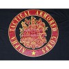 Robotech Alpha Tactical Armored Corps Seal Men's Black Tshirt : Target