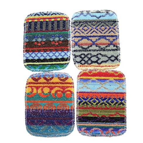 Euroscrubby Euroscrubby Scrubber - Four Scrubbies 6.25 Inches - Multi ...