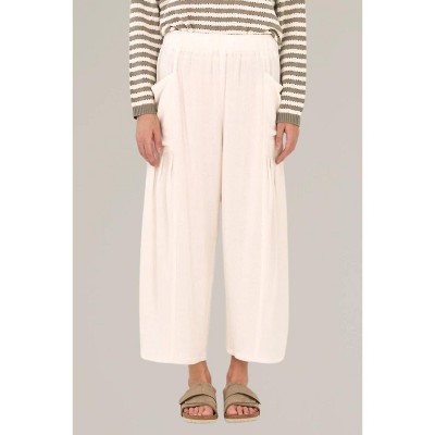 Women's Linen Blend Pull-on Cargo Pants - Grade & Gather : Target
