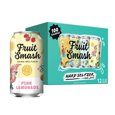 Fruit Smash Hard Seltzer Variety Pack - 12pk/12 Fl Oz Cans : Target