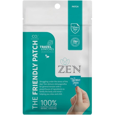 The Friendly Patch Zen Patch - 8 Patches Stress, Relax, Calm ...