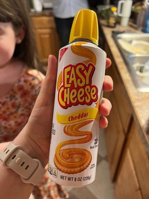 Easy Cheese Cheddar Cheese Snack - 8oz : Target