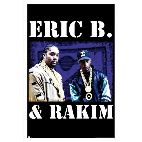 Trends International Eric B. & Rakim - Gold Chains Framed Wall Poster ...