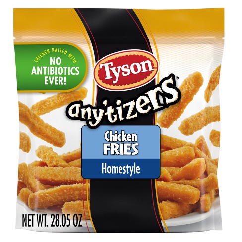 Tyson Any'tizers Homestyle Chicken Fries - Frozen - 28.05oz : Target