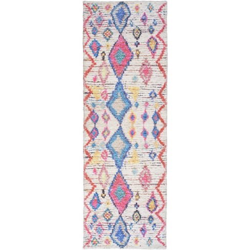 Nourison Rosedale 6' Runner Multi Area Rug : Target