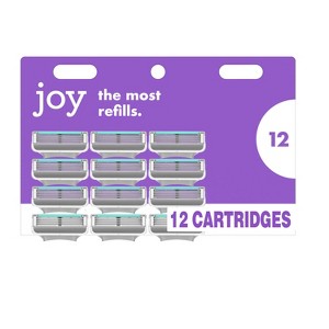 Joy Five-bladed Women's Razor Blade Refills, 12 Count : Target