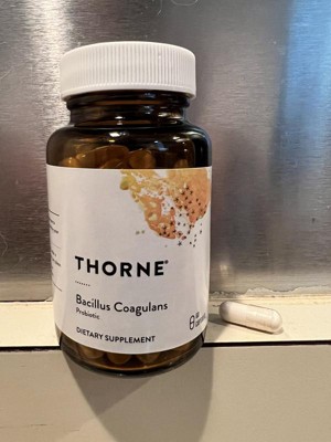 Thorne Bacillus Coagulans Probiotic - Shelf Stable Probiotic Supplement ...