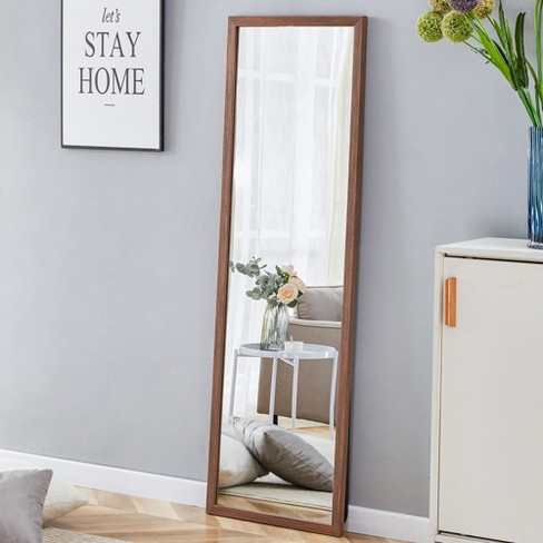 Neutypechic Wood Frame Full Length Mirror, Dressing Mirror, Decorative ...