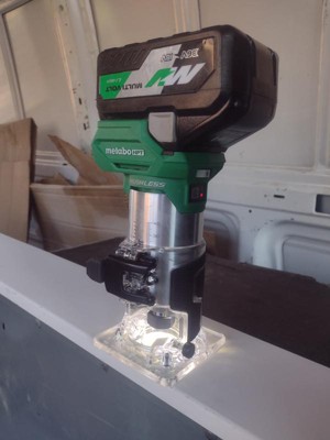 Metabo Hpt M1808daq4m Multivolt 18v Lithium-ion Cordless Trim Router ...