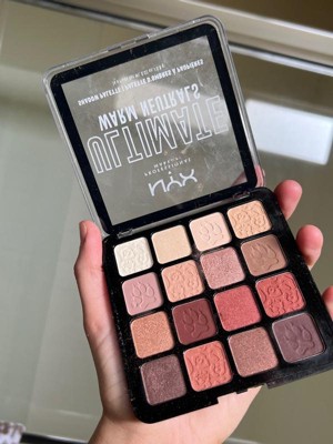 Nyx Professional Makeup Ultimate Eyeshadow Palette - Warm Neutrals - 0 ...