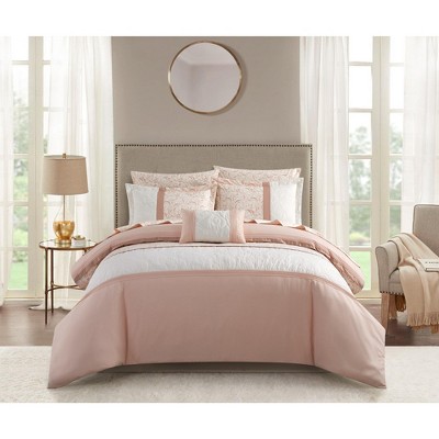 Truly Soft Everyday Full/queen Pleated Comforter Set Light Blue : Target