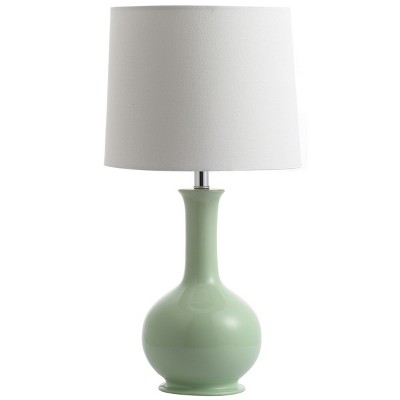 20.5" Ceramic Swirl Table Lamp (includes Led Light Bulb) Green ...