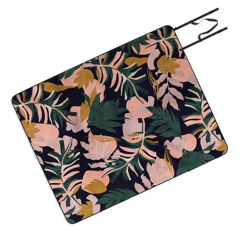Marta Barragan Camarasa Abstract Nature Tropical 34 Picnic Blanket ...