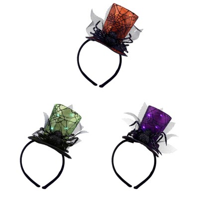 Fun and Festive Halloween Top Hat Headband - Great for Trick Or ...