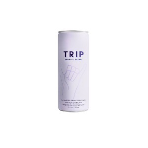 Trip Mindful Blend Raspberry Orange Blossom Lightly Sparkling Botanical ...