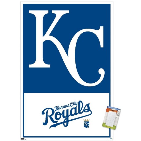 Trends International Mlb Kansas City Royals - Logo 22 Unframed Wall ...