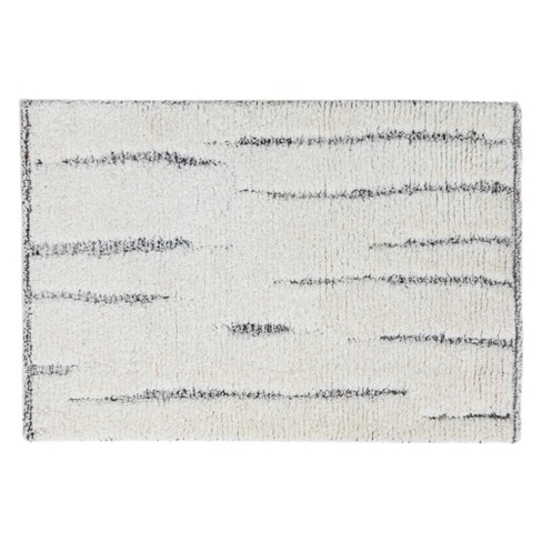 Obeetee Sun Lines Hand Made Indoor Area Rug - 2'x3' Charcoal : Target