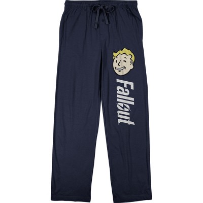 Fallout Vault Boy Wink Men's Navy Sleep Pajama Pants-3x-large : Target