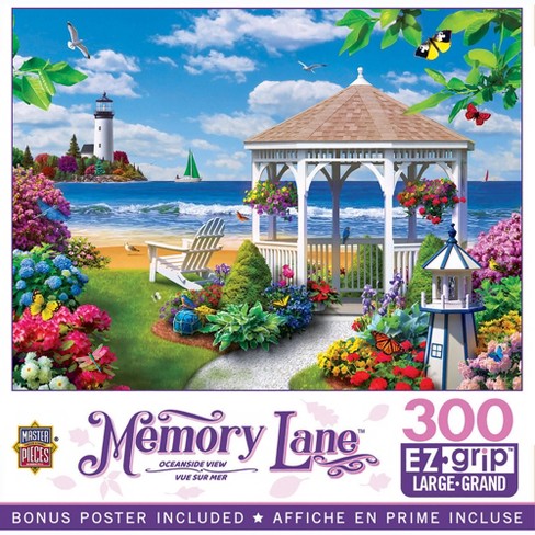 Masterpieces 300 Piece Ez Grip Jigsaw Puzzle - Oceanside View - 18"x24 ...