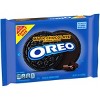 Oreo Dark Chocolate Flavor Creme Chocolate Sandwich Cookies Family Size ...