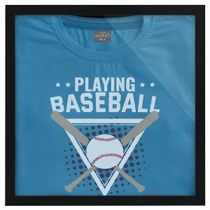 Americanflat T Shirt Frame - 13.5x13.5 Frame with Shatter-Resistant ...