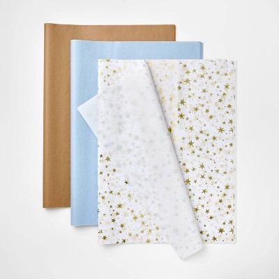 40ct Banded Tissue Paper White - Spritz™ : Target